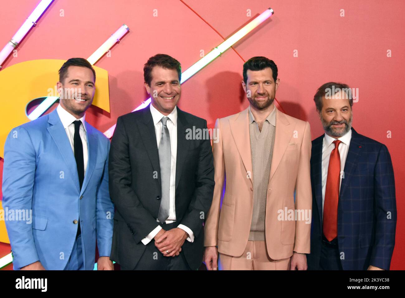Los Angeles, California, USA 28th September 2022 (L-R) Actor Luke ...