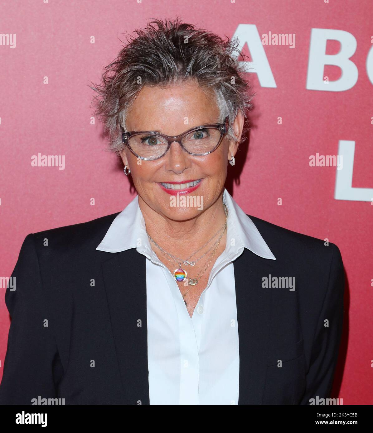 Amanda Bearse arrives at Universal BROS premiere held at The Regal LA ...