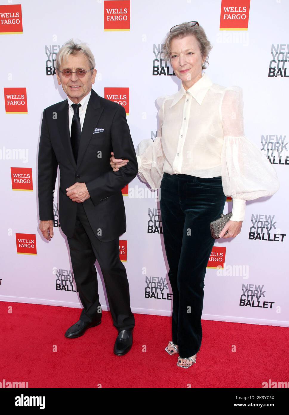 New York City, USA. 28th Sep, 2022. Mikhail Baryshnikov and Lisa ...