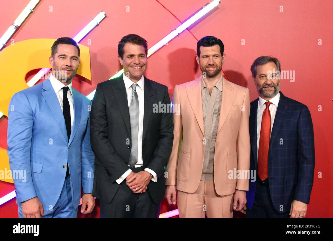 Los Angeles, California, USA 28th September 2022 (L-R) Actor Luke ...
