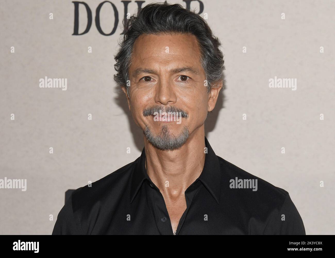 Benjamin Bratt arrives at the DEAD FOR A DOLLAR Premiere held at the ...