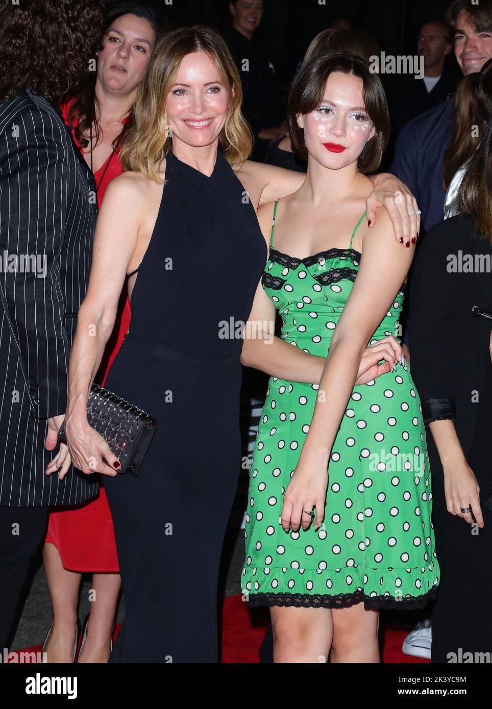 Leslie Mann, Iris Apatow arrives at Universal BROS premiere held at The ...