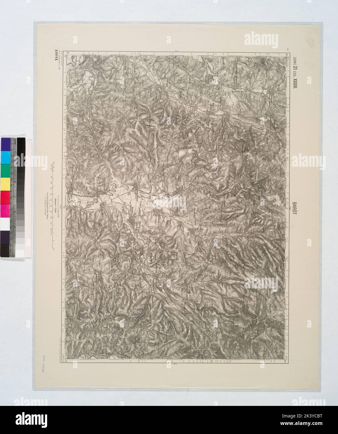Barot. Cartographic. Maps, Topographic maps. 1910. Lionel Pincus and ...