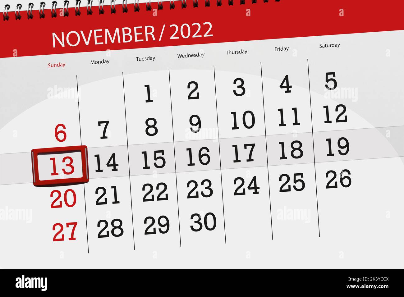 Calendar 2022, deadline, day, month, page, organizer, date, november ...