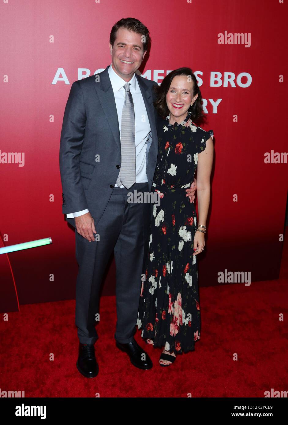 Nicholas Stoller arrives at Universal BROS premiere held at The Regal ...