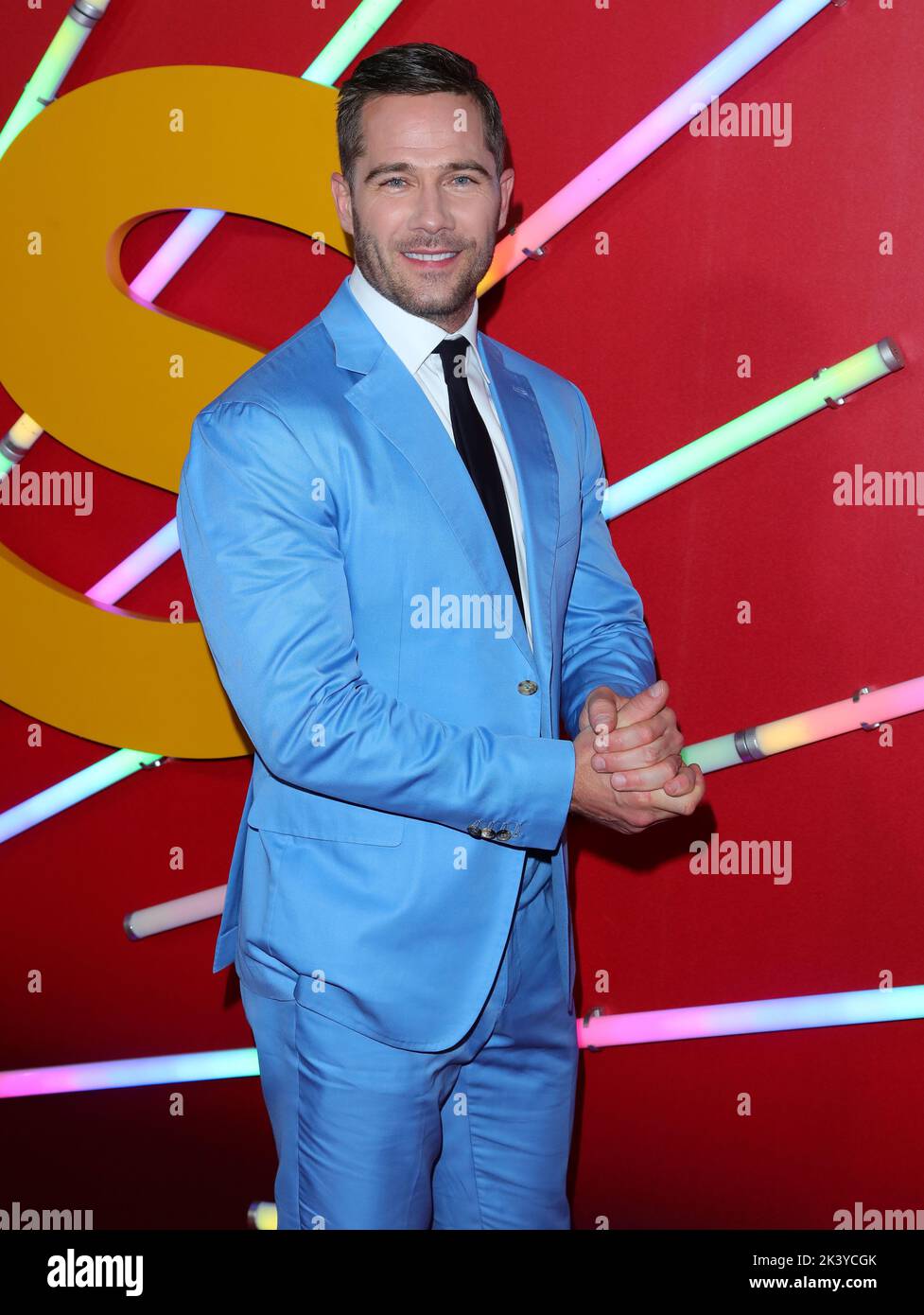 Luke Macfarlane arrives at Universal BROS premiere held at The Regal LA ...