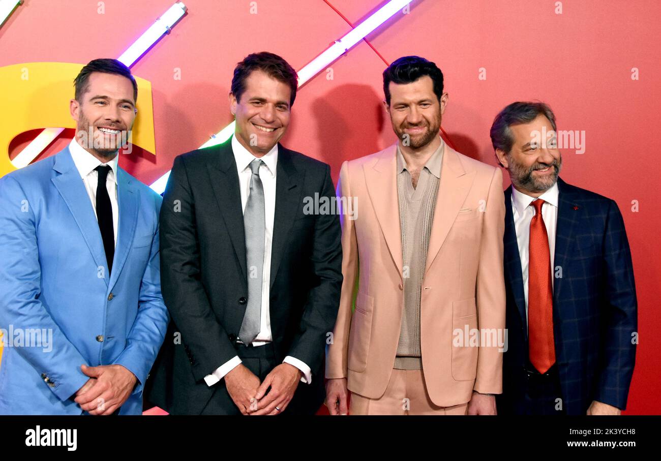 Los Angeles, California, USA 28th September 2022 (L-R) Actor Luke ...