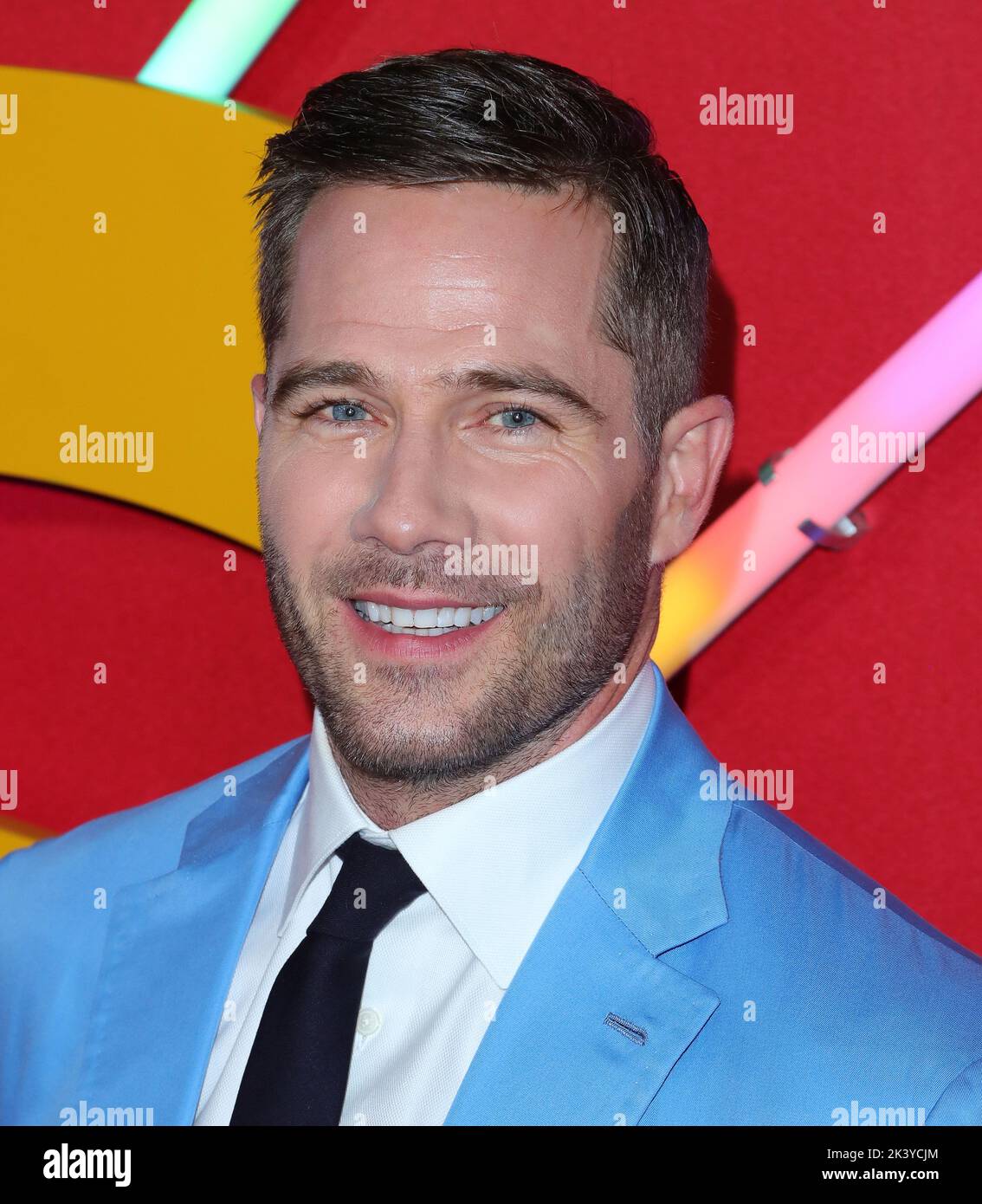 Luke Macfarlane arrives at Universal BROS premiere held at The Regal LA ...