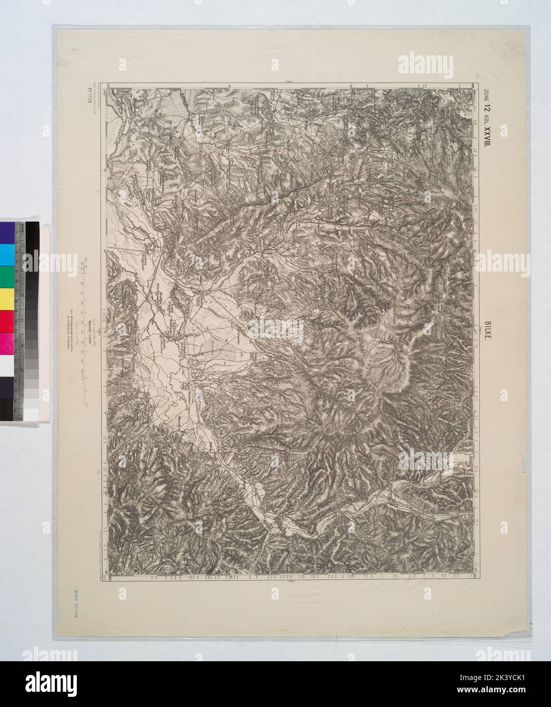 Bilke. Cartographic. Maps, Topographic maps. 1894. Lionel Pincus and ...
