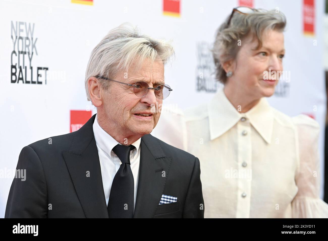 New York, USA. 28th Sep, 2022. (L-R) Mikhail Baryshnikov and Lisa ...