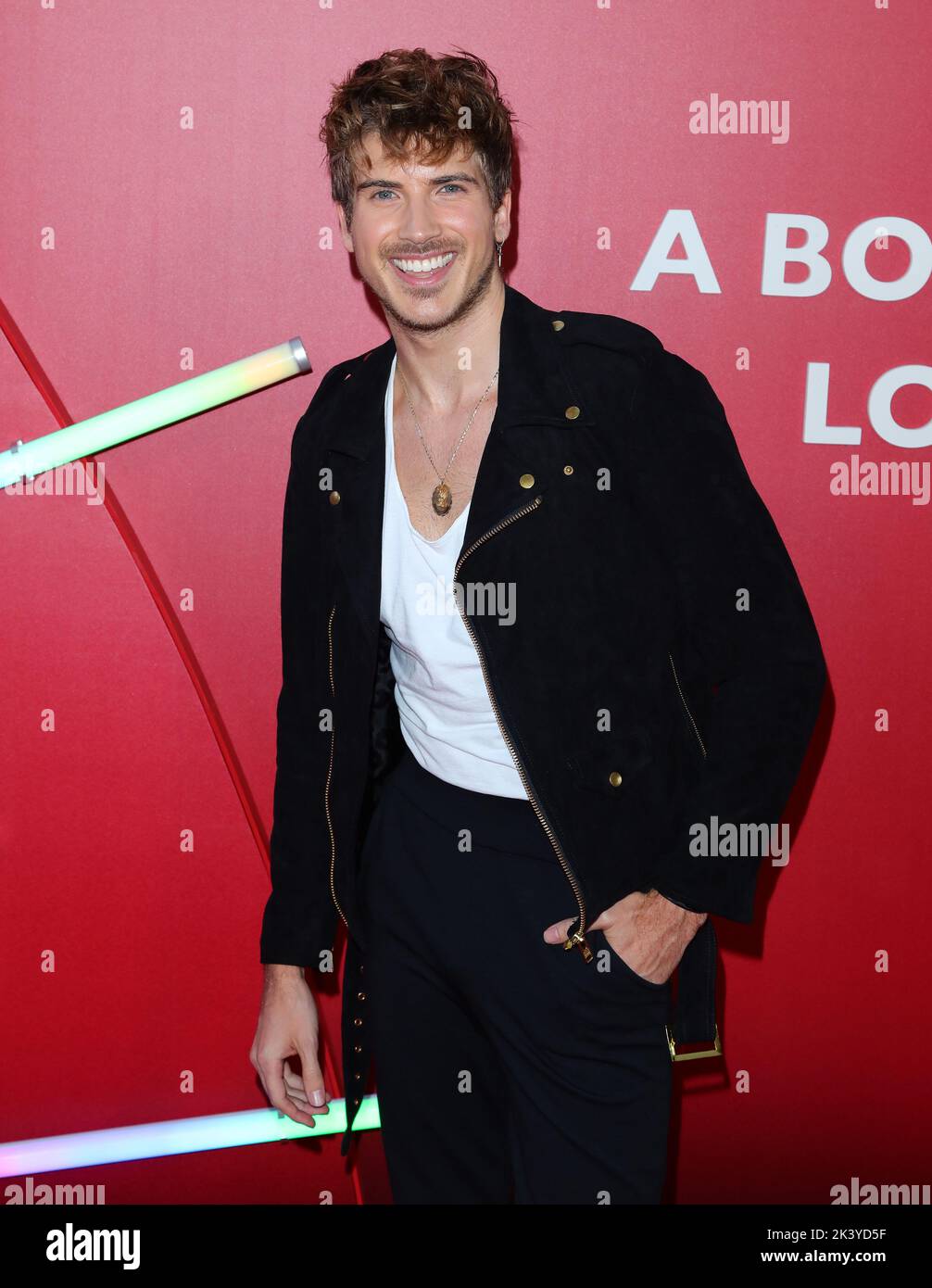 Joey Graceffa arrives at Universal BROS premiere held at The Regal LA ...