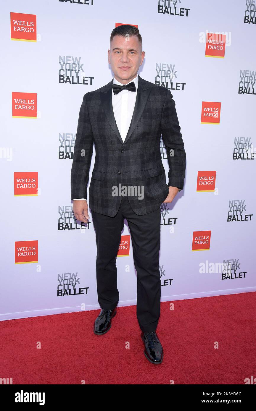 Journalist Tom Murro arrives at The New York City Ballet 2022 Fall ...