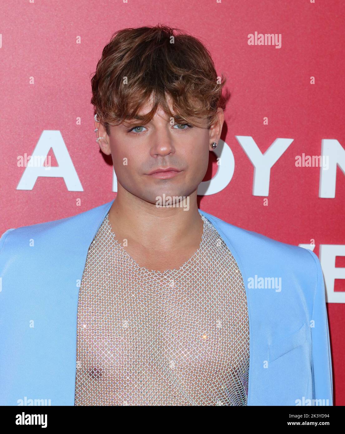 Garrett Clayton arrives at Universal BROS premiere held at The Regal LA ...