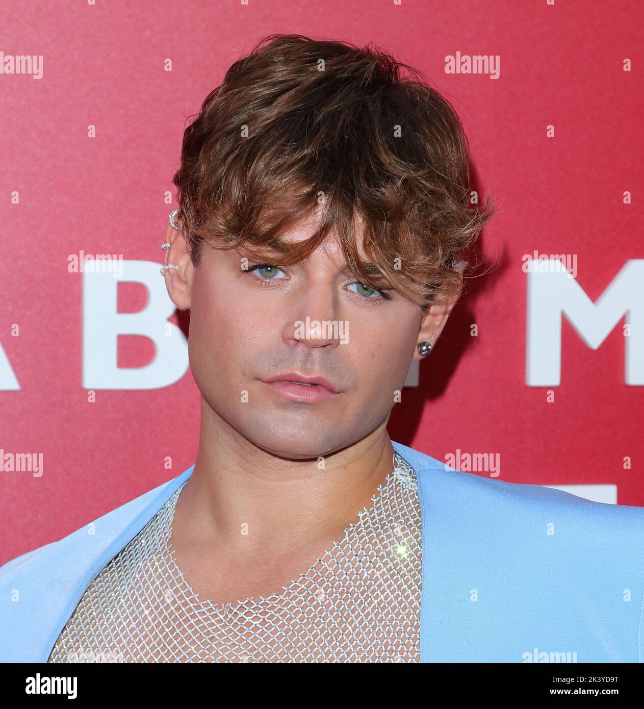 Garrett Clayton arrives at Universal BROS premiere held at The Regal LA ...