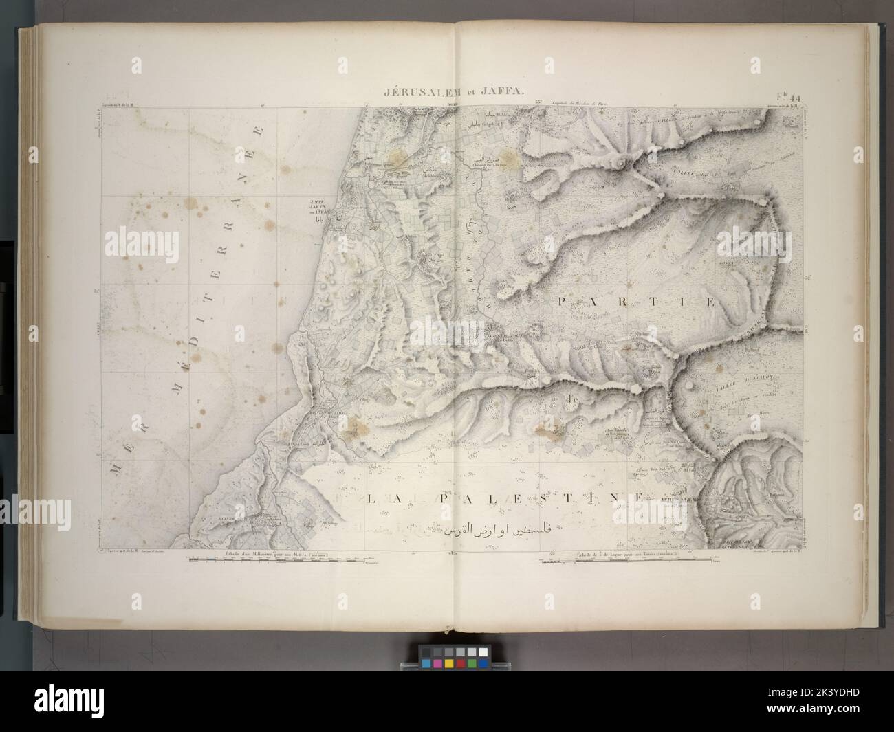 Jérusalem et Jaffa. Egypte topogr. 44 Cartographic. Maps. 1828. Rare ...