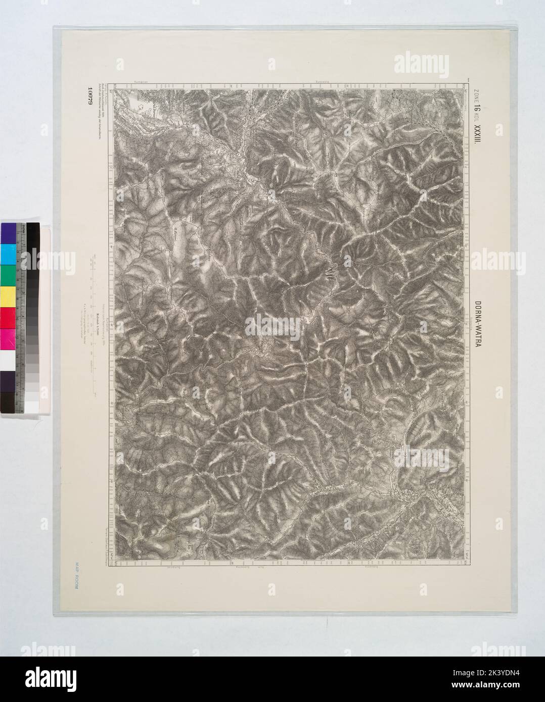Dorna-Watra (Bukowina). Cartographic. Maps, Topographic maps. 1908 ...