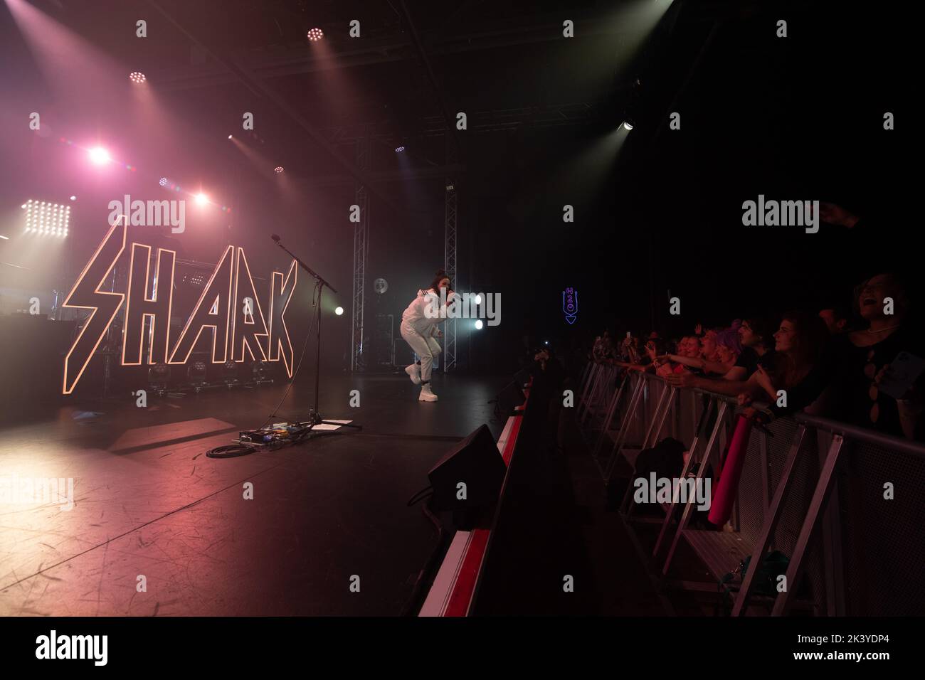 Australian singer songwriter Amy Shark performing live in 2022 Stock ...