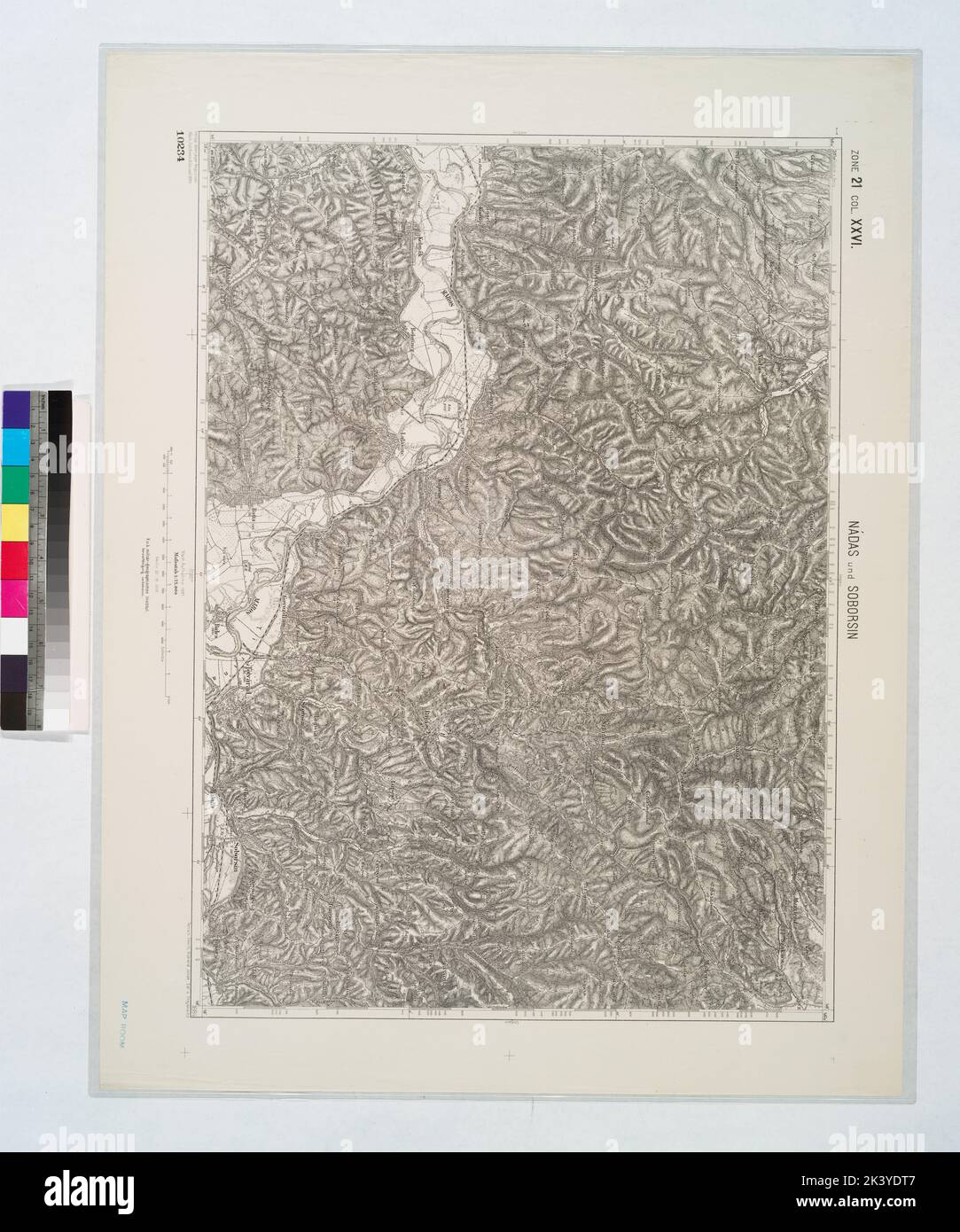 Nada und Soborsin. Cartographic. Maps, Topographic maps. 1907. Lionel ...