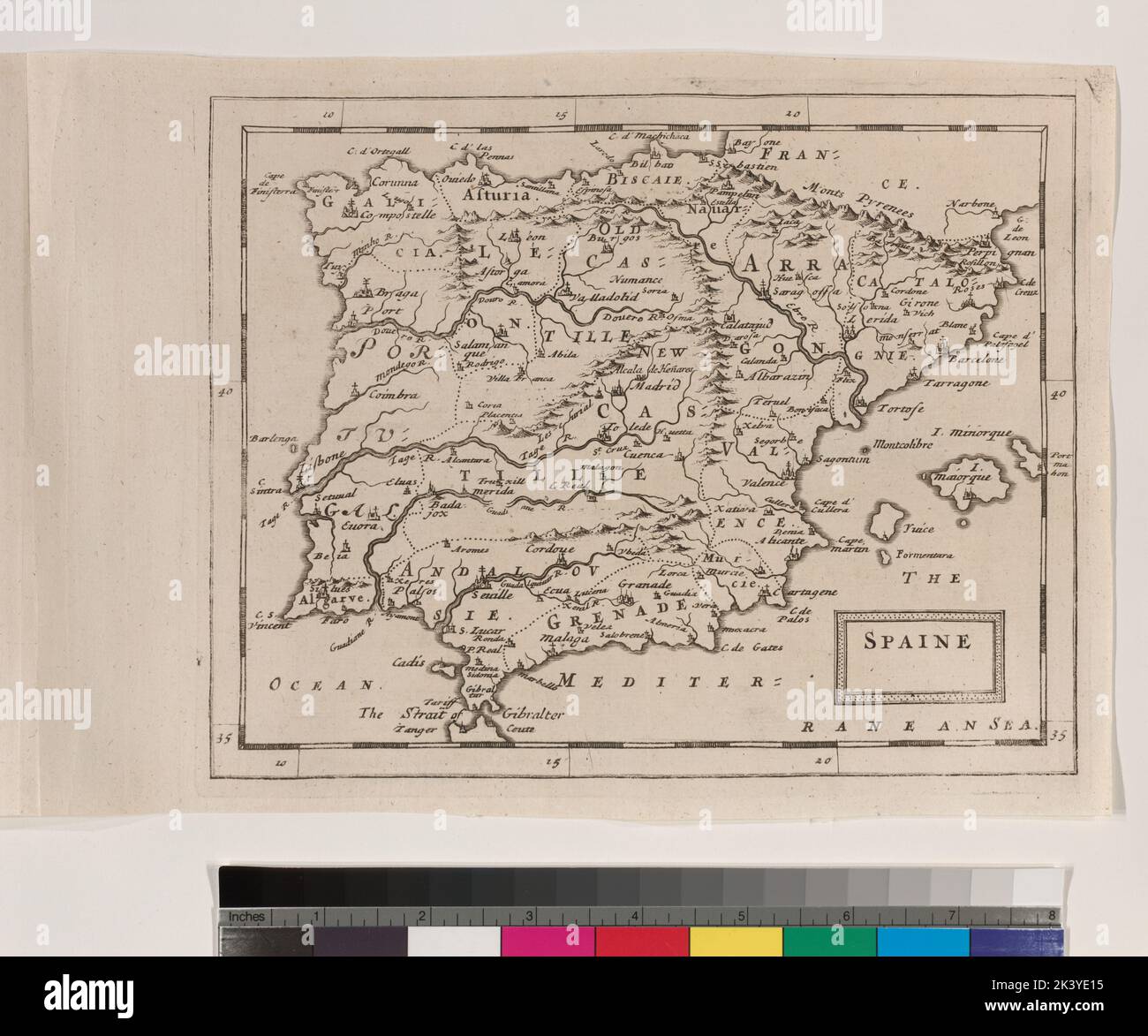 Map of the earth 1681 hi-res stock photography and images - Alamy