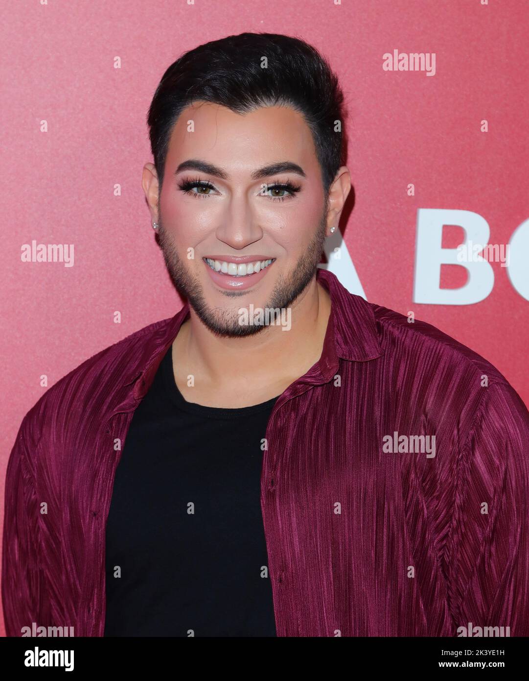 Los Angeles, USA. 28th Sep, 2022. Manny Mua arrives at Universal BROS ...