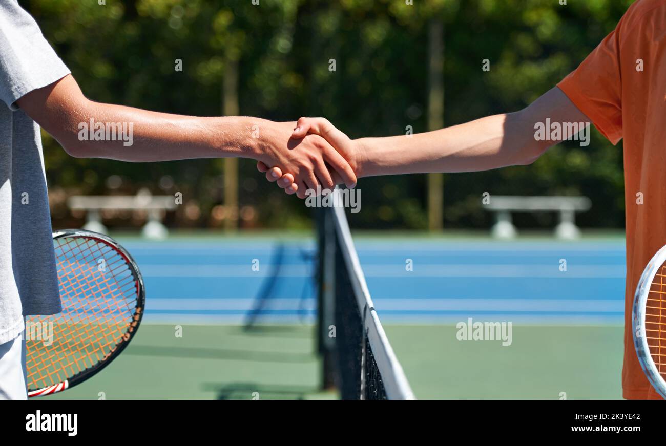 Good sportsmanship hi-res stock photography and images - Alamy