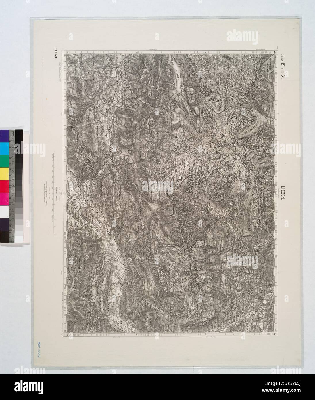 Liezen. Cartographic. Maps, Topographic maps. 1909. Lionel Pincus and ...