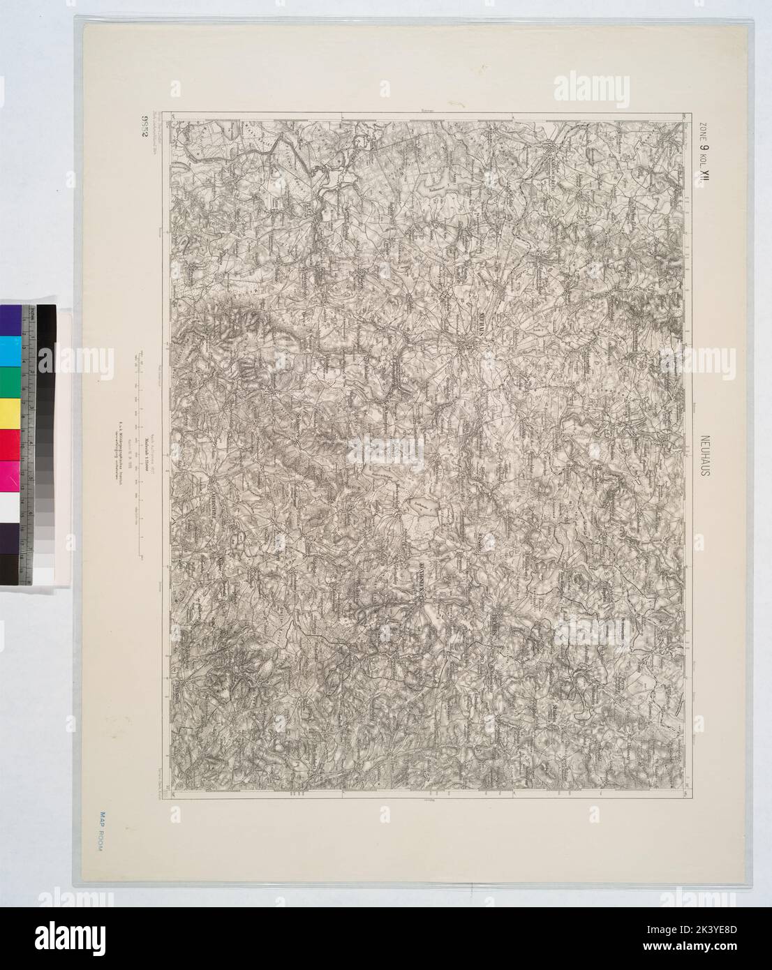 Neuhaus. Cartographic. Maps, Topographic maps. 1909. Lionel Pincus and ...