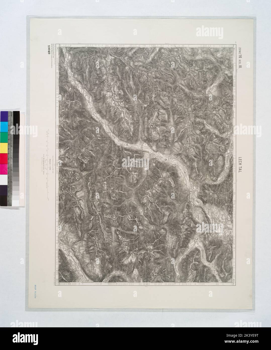 Lech Tal. Cartographic. Maps, Topographic maps. 1912. Lionel Pincus and ...