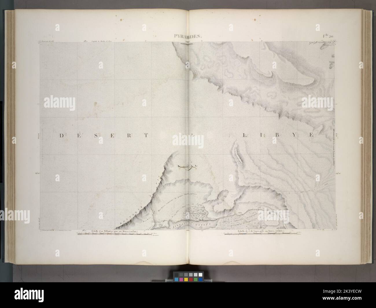 Pyramides. (Pyramides de Gîzéh Giza ou de Memphis) Egypte topogr. 20 ...