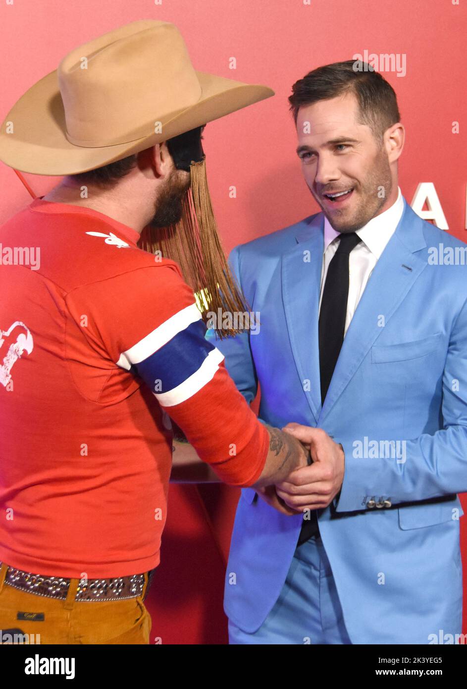 Los Angeles, California, USA 28th September 2022 Singer Orville Peck ...