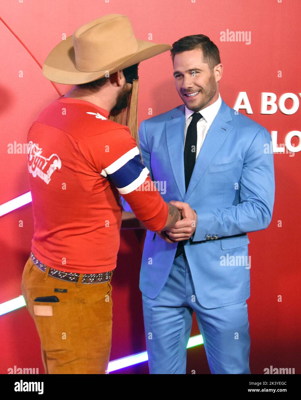 Los Angeles, California, USA 28th September 2022 Singer Orville Peck ...