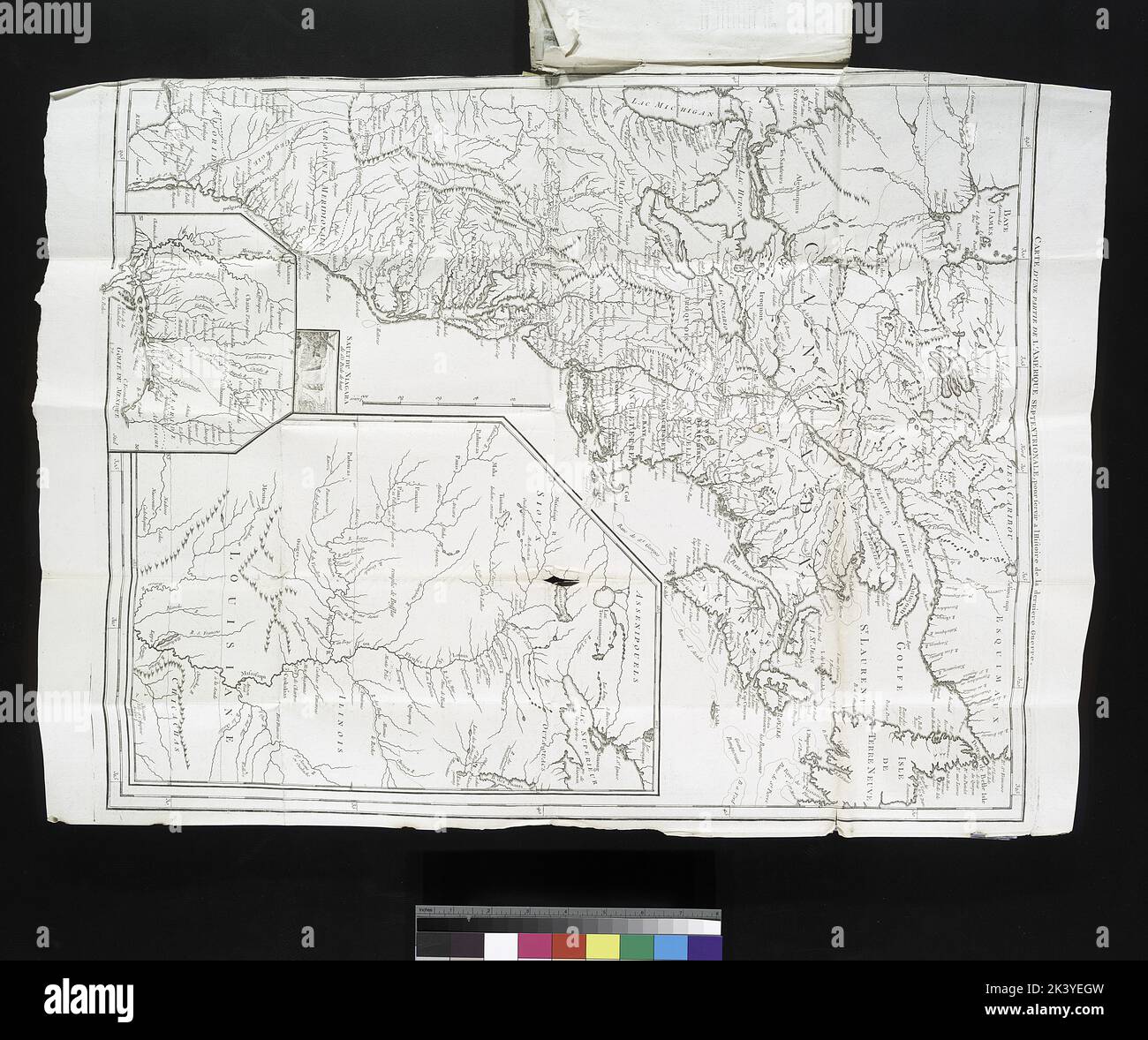 Carte d'une partie de l'Amérique septentrionale, pour servir a l ...