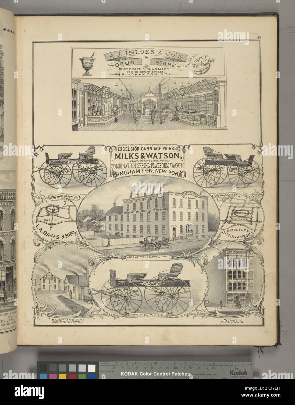 Excelsior carriage works milks hi-res stock photography and images - Alamy