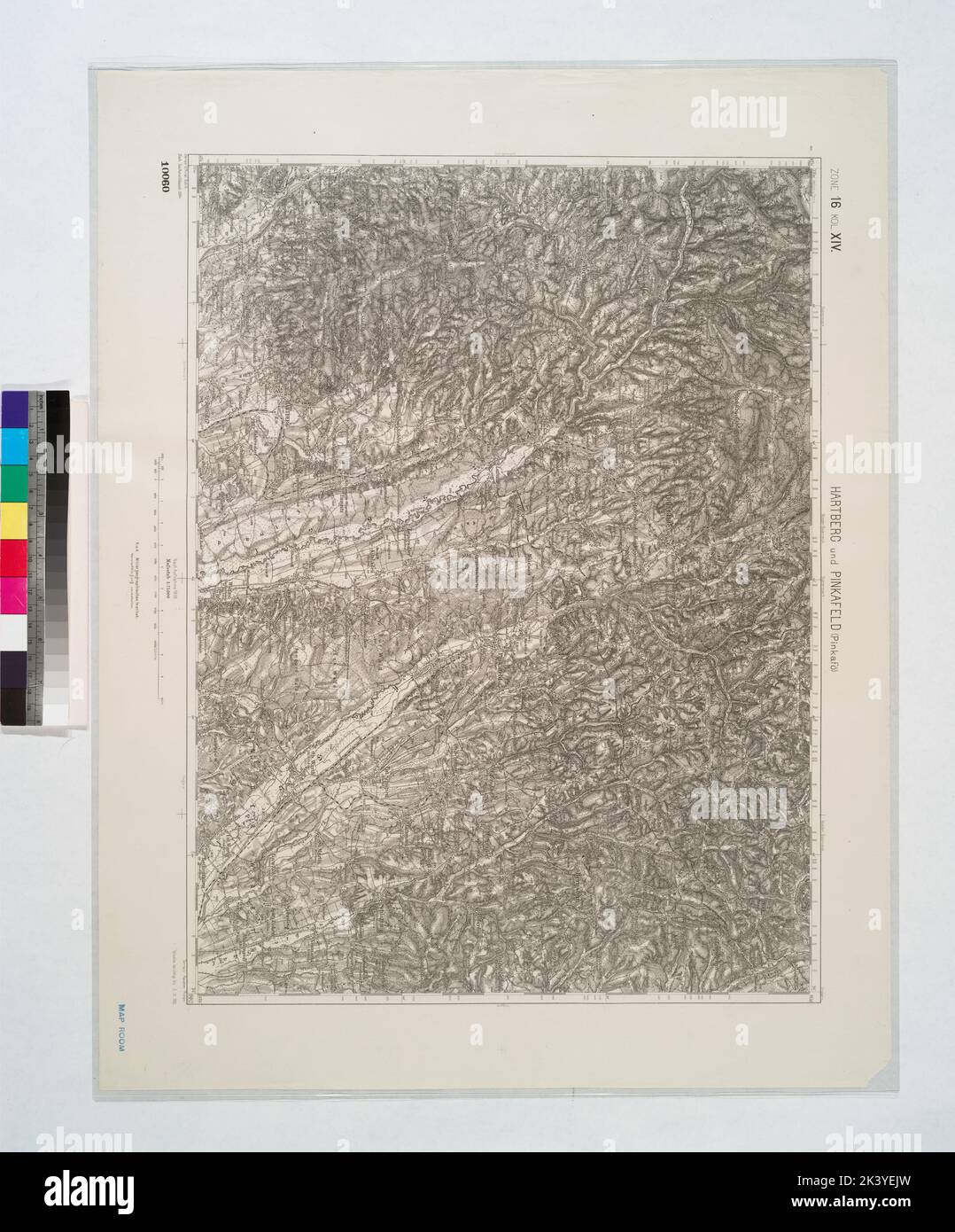 Hartberg und Pinkafeld (Ankafo). Cartographic. Maps, Topographic maps ...