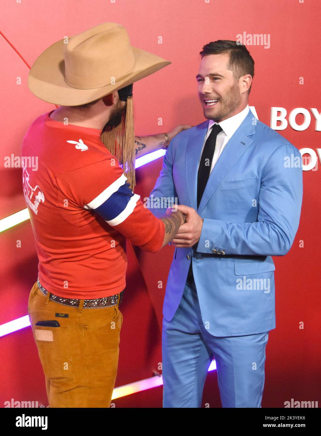 Los Angeles, California, USA 28th September 2022 Singer Orville Peck ...