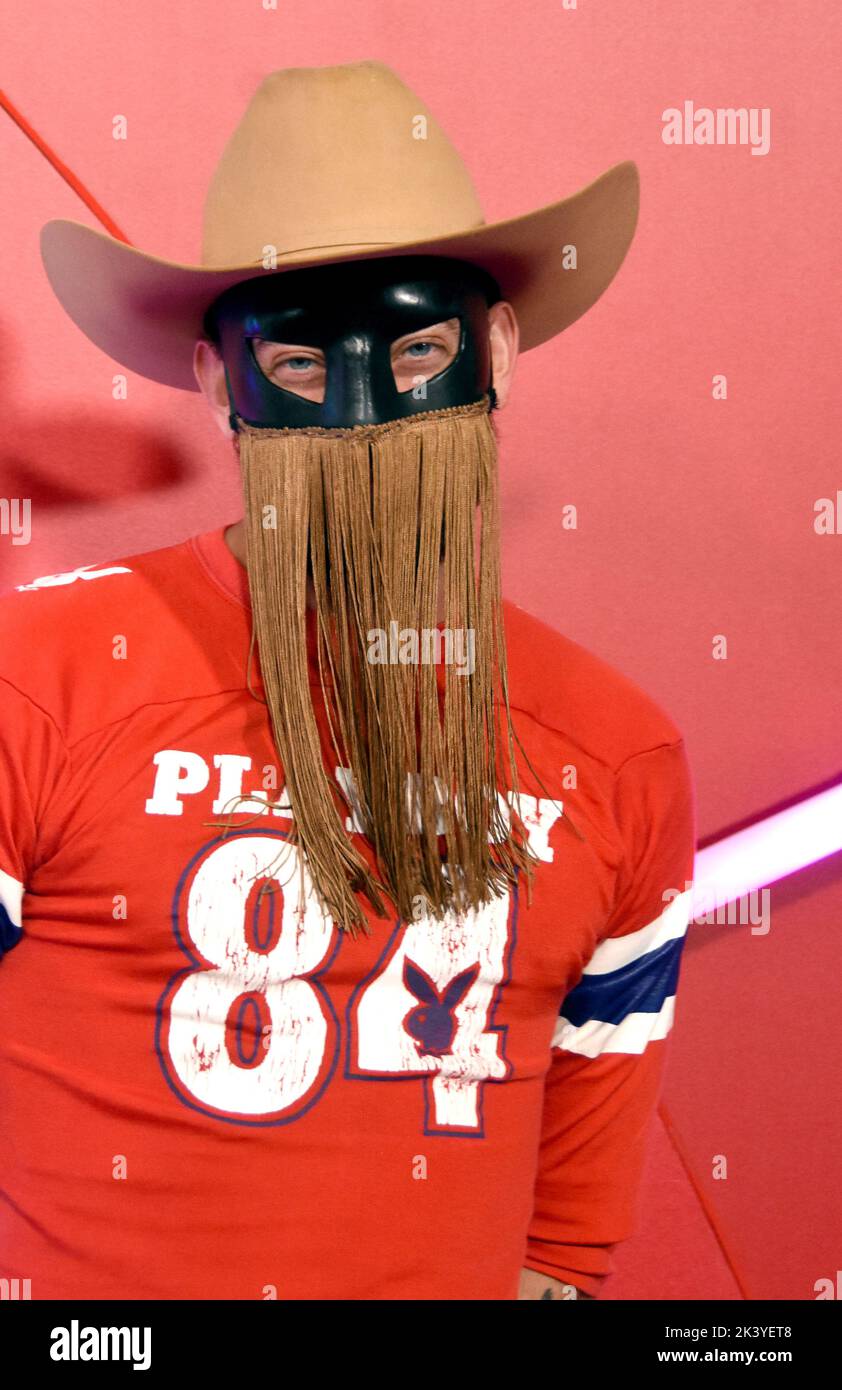 Los Angeles, California, USA 28th September 2022 ASinger Orville Peck ...