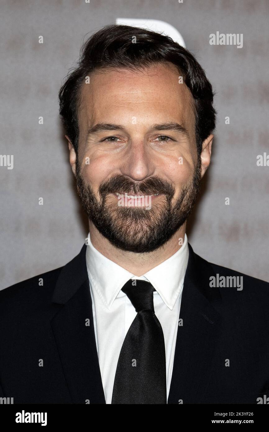 Antoine Gouy attends the Simone, Le Voyage Du Siecle Premiere at UNESCO ...