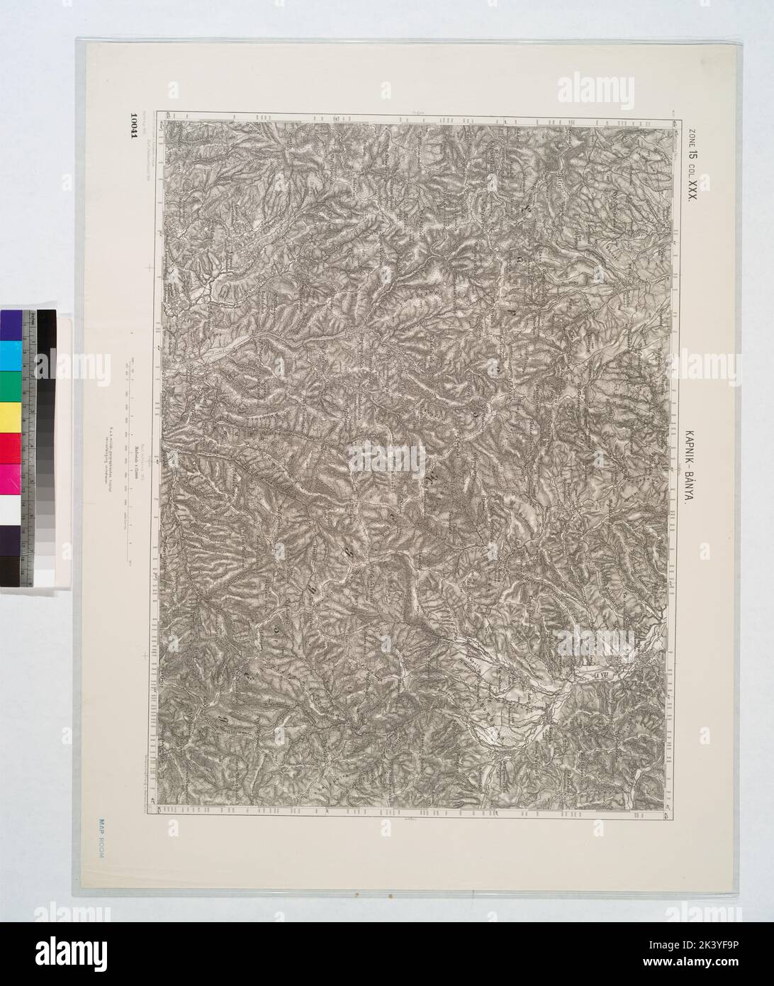 Kapnik-Banya. Cartographic. Maps, Topographic maps. 1896. Lionel Pincus ...