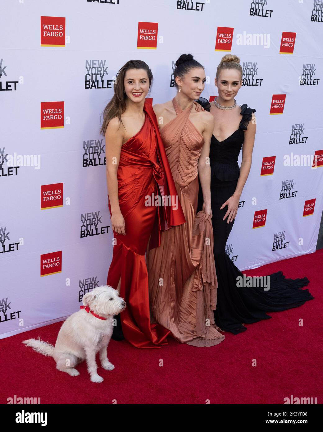 New York, United States. 28th Sep, 2022. (L-R) Indiana Woodward, Alexa ...