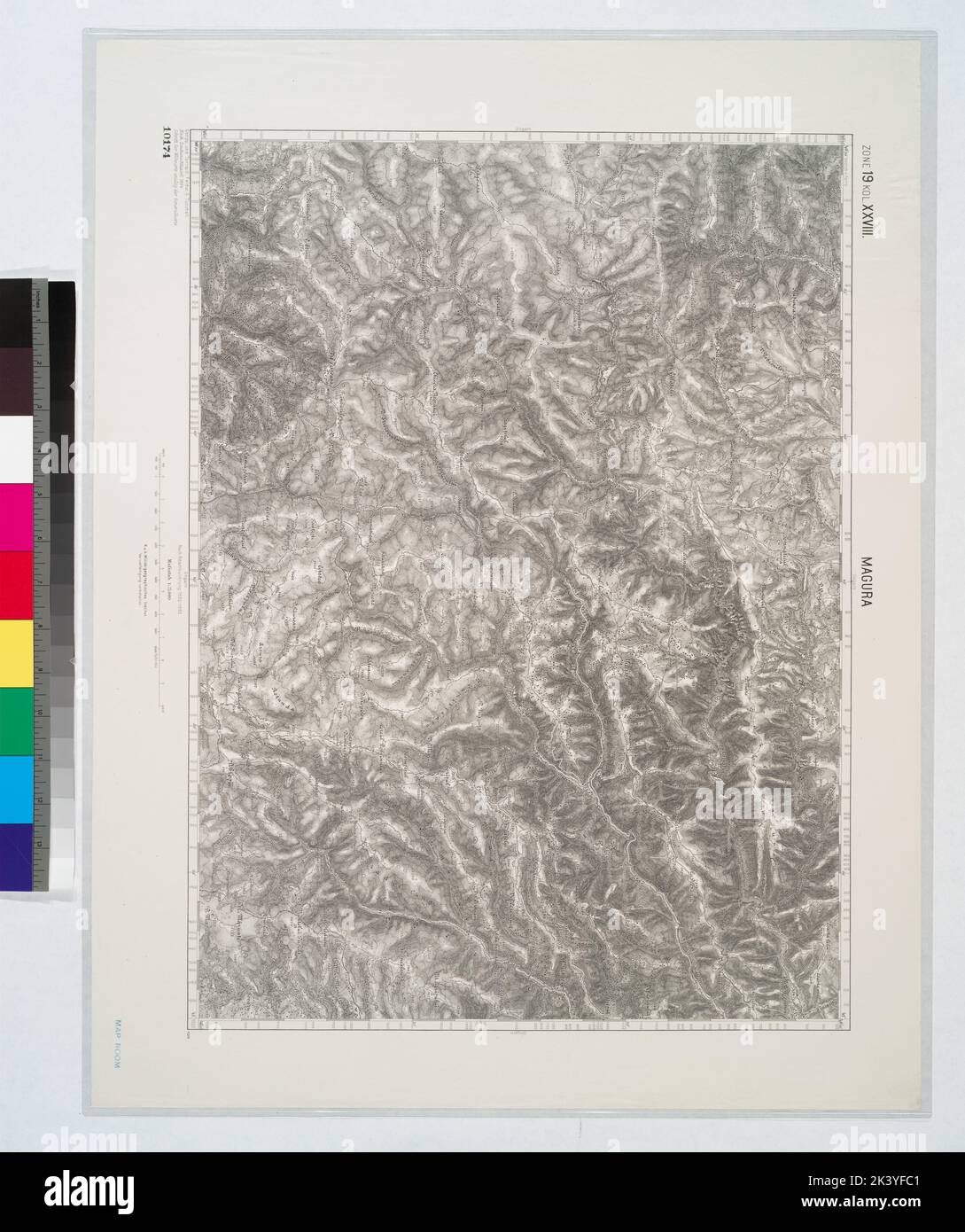Magura. Cartographic. Maps, Topographic maps. 1903. Lionel Pincus and ...