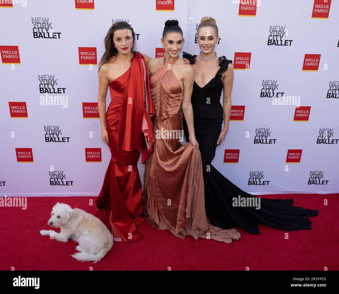 New York, United States. 28th Sep, 2022. (L-R) Indiana Woodward, Alexa ...