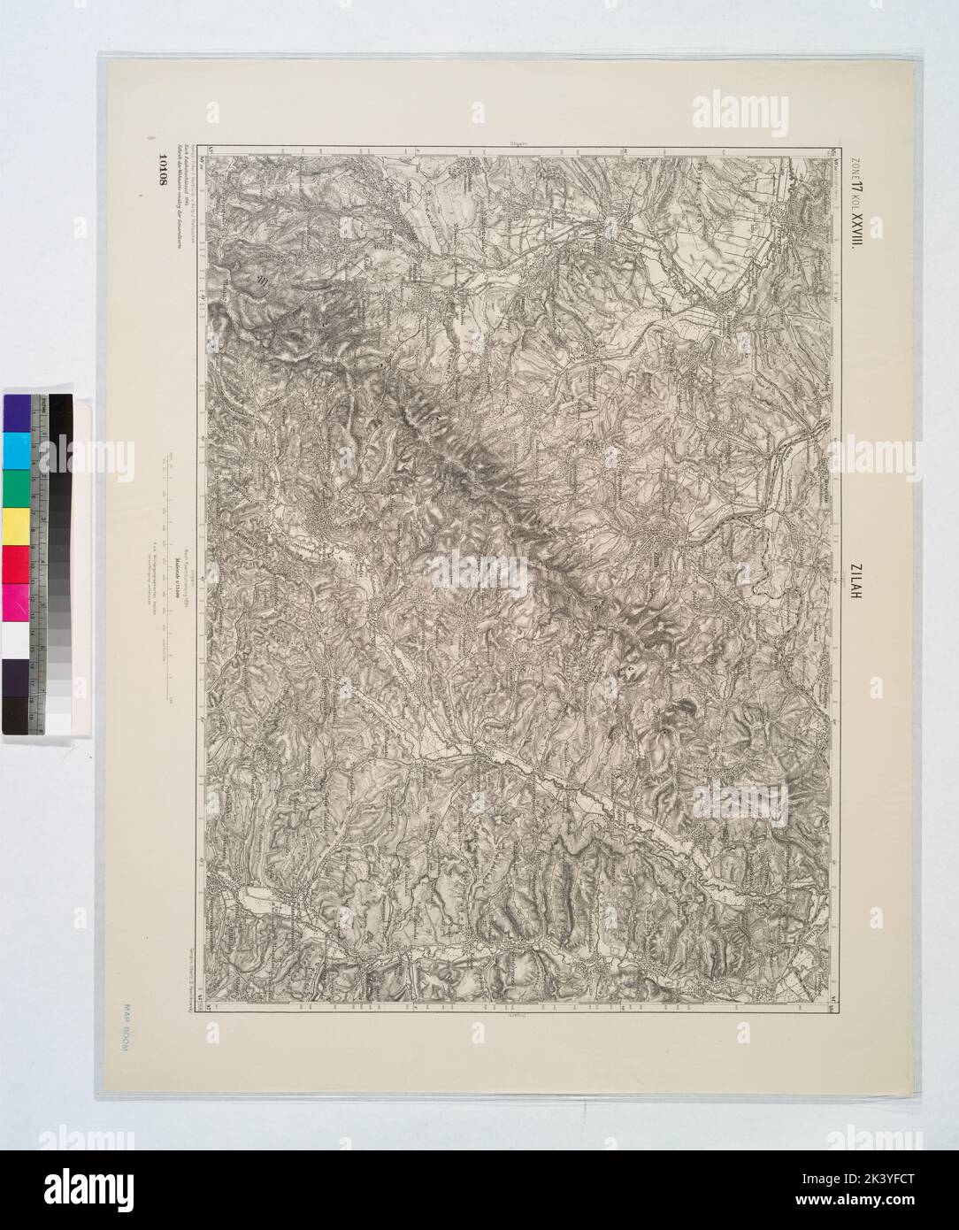 Zilah. Cartographic. Maps, Topographic maps. 1906. Lionel Pincus and ...