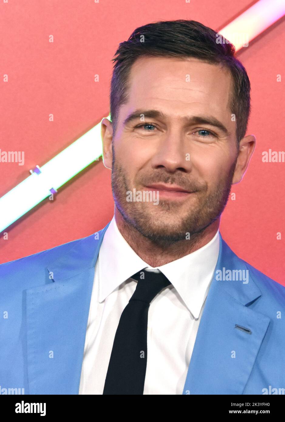 Los Angeles, California, USA 28th September 2022 Actor Luke Macfarlane ...