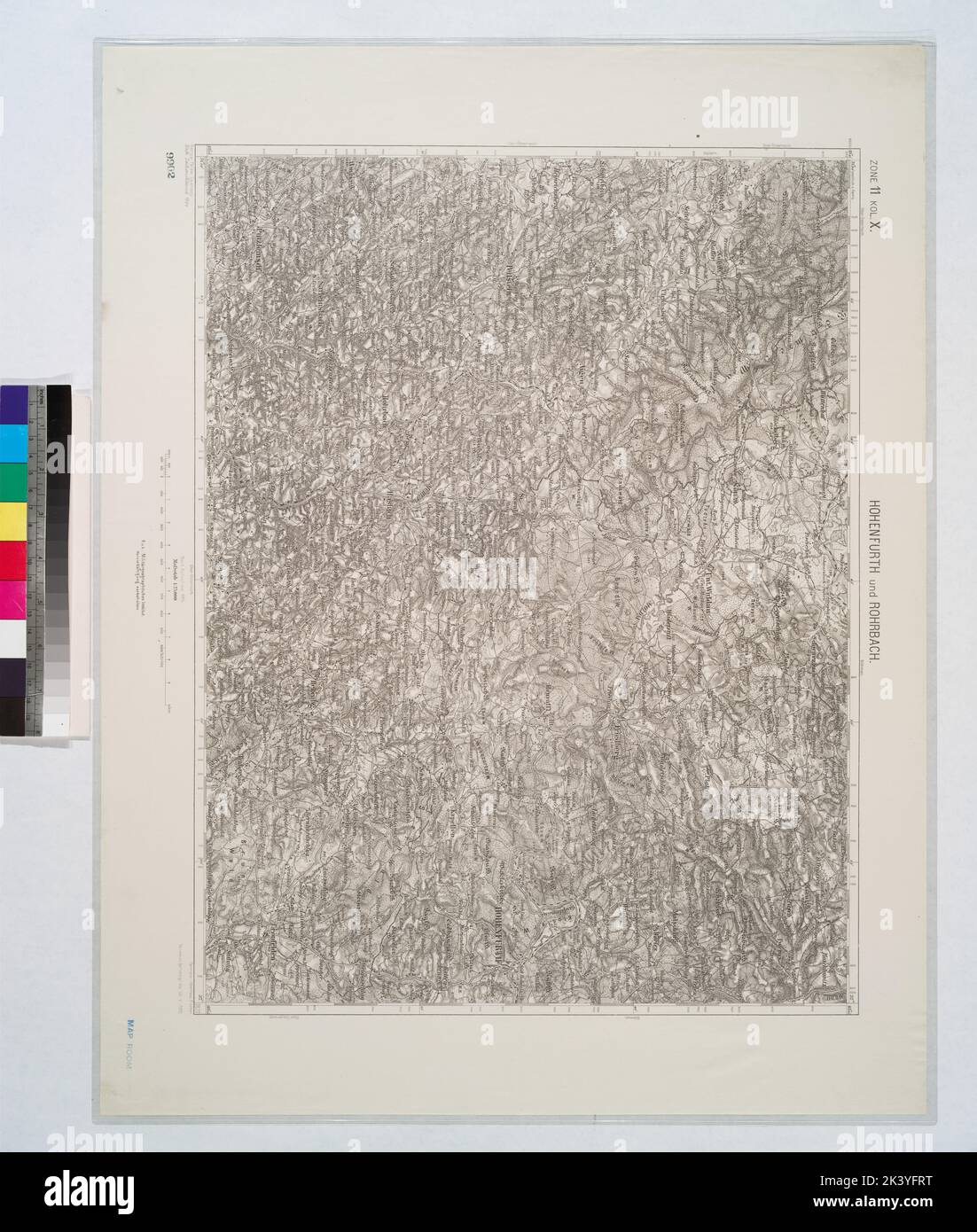 Hohenfurth und Rohrbach (Bohmen). Cartographic. Maps, Topographic maps ...