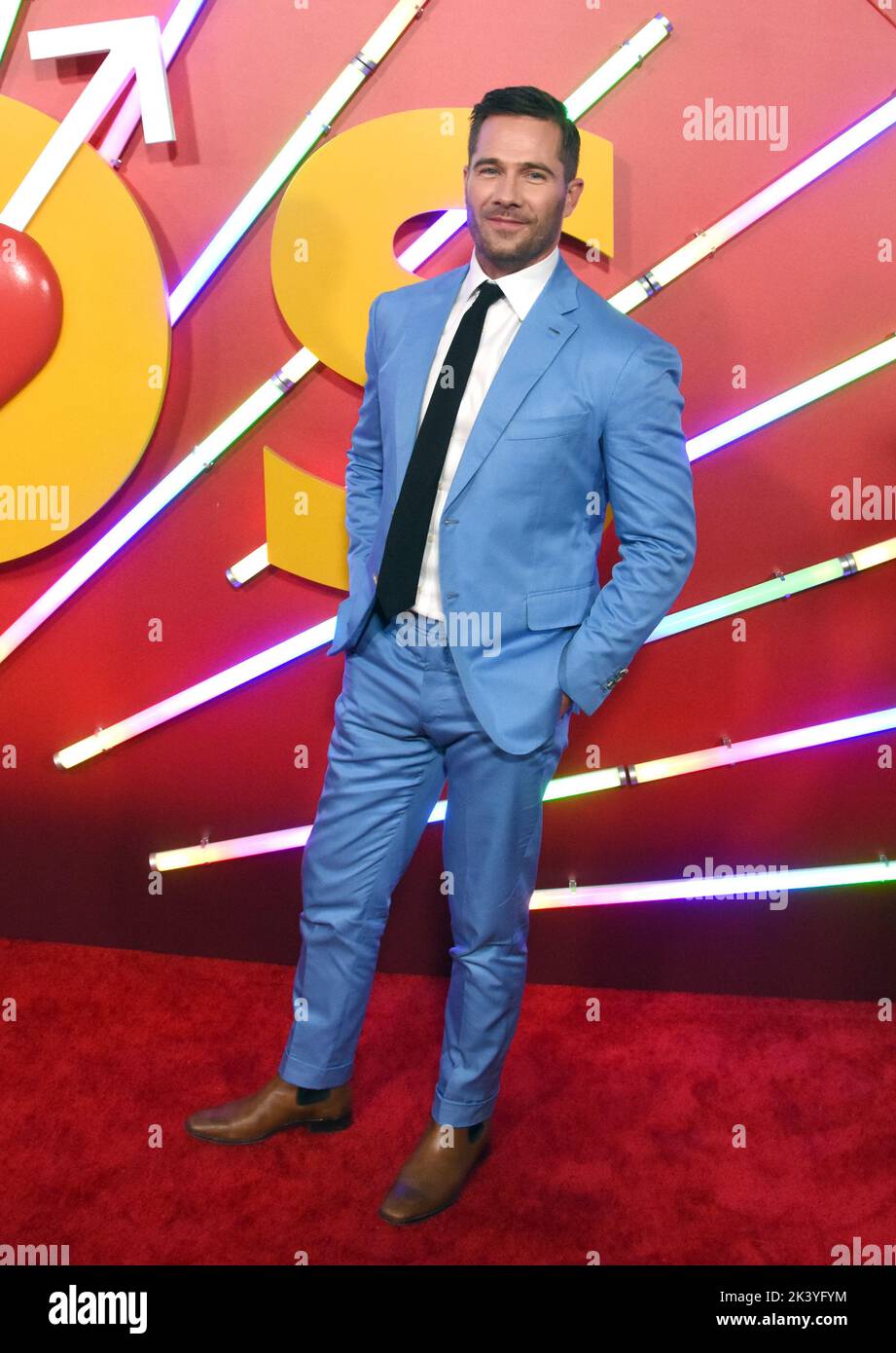 Los Angeles, California, USA 28th September 2022 Actor Luke Macfarlane ...