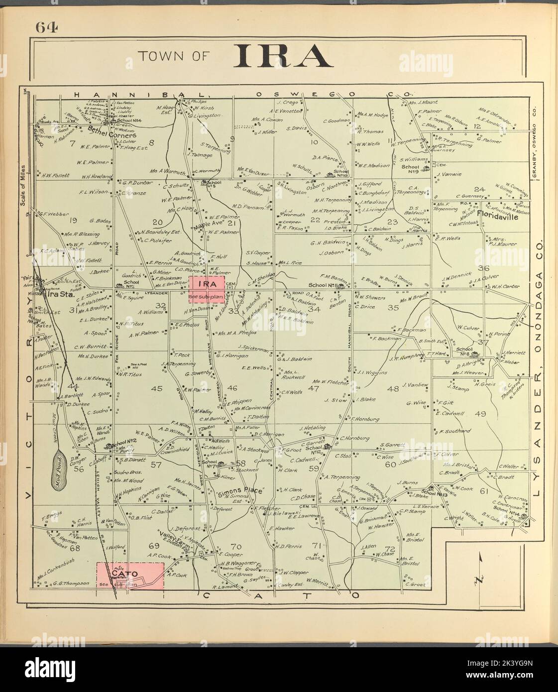 Town Of Herkimer Ny Map