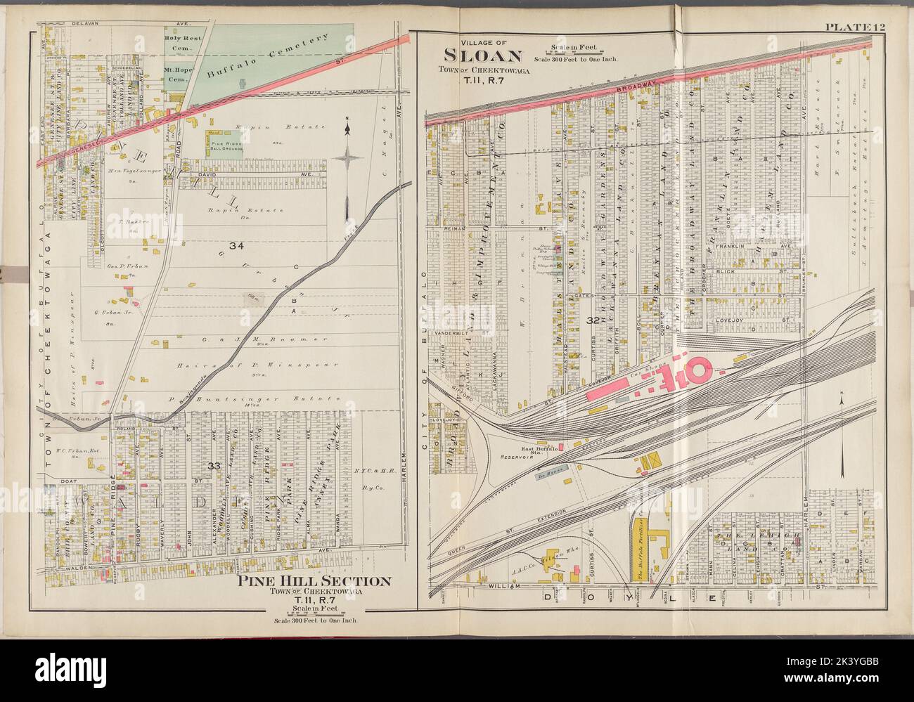 Walden map hi-res stock photography and images - Alamy