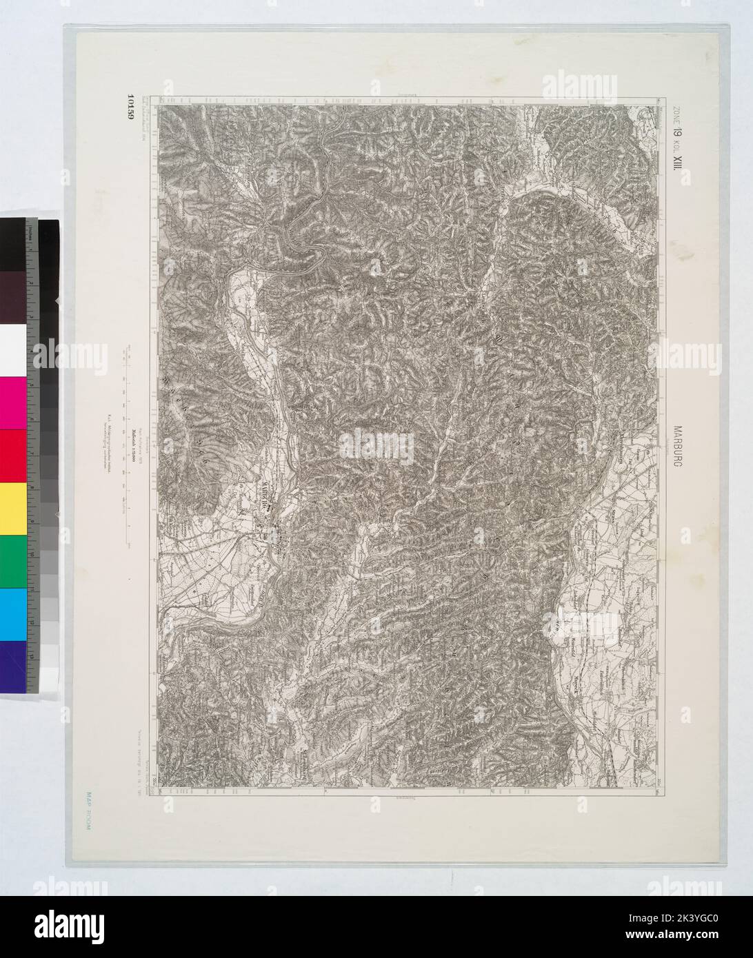 Marburg. Cartographic. Maps, Topographic maps. 1911. Lionel Pincus and ...