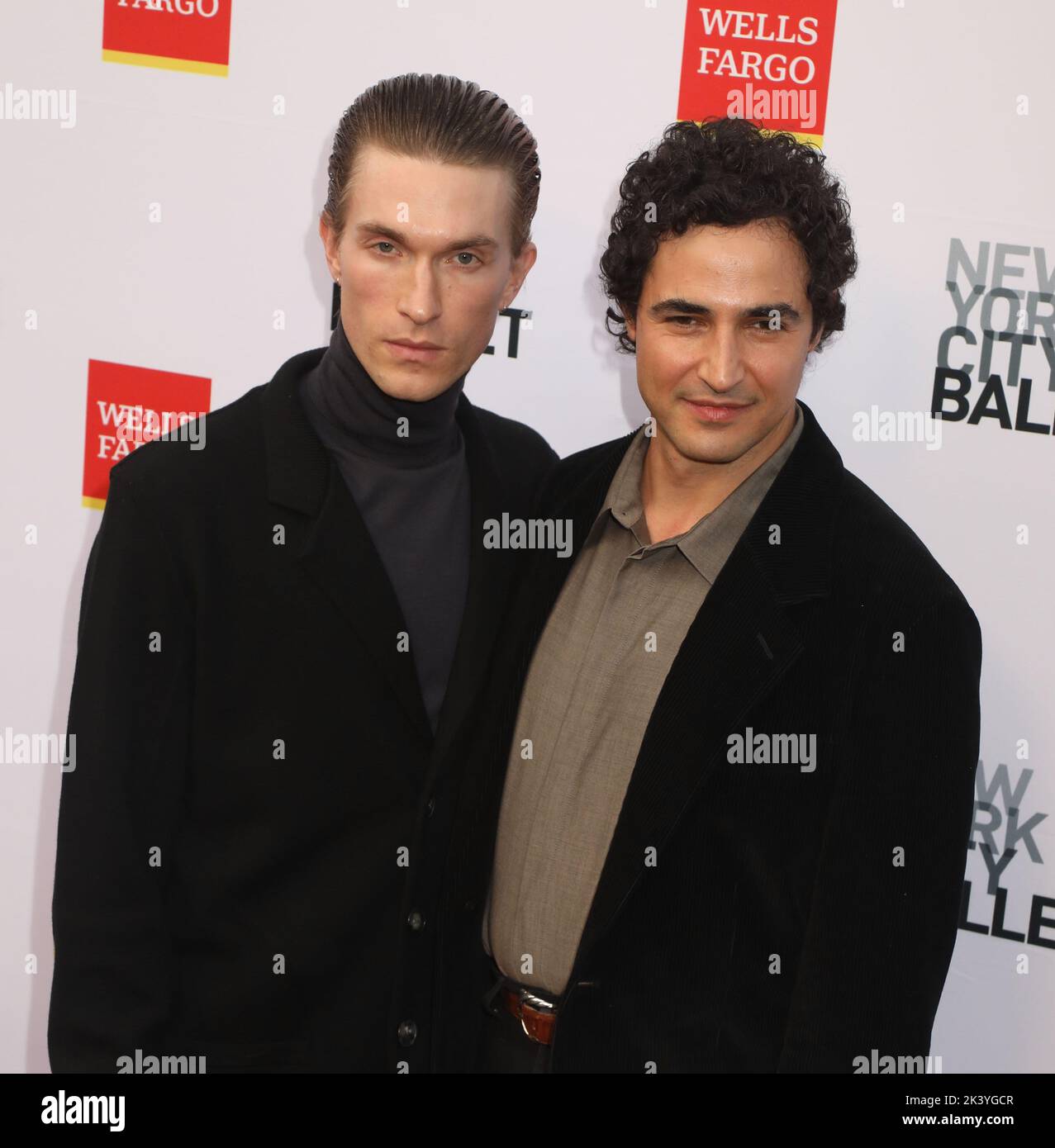 September 28, 2022, New York City, New York, USA: HARRISON BALL and ZAC ...