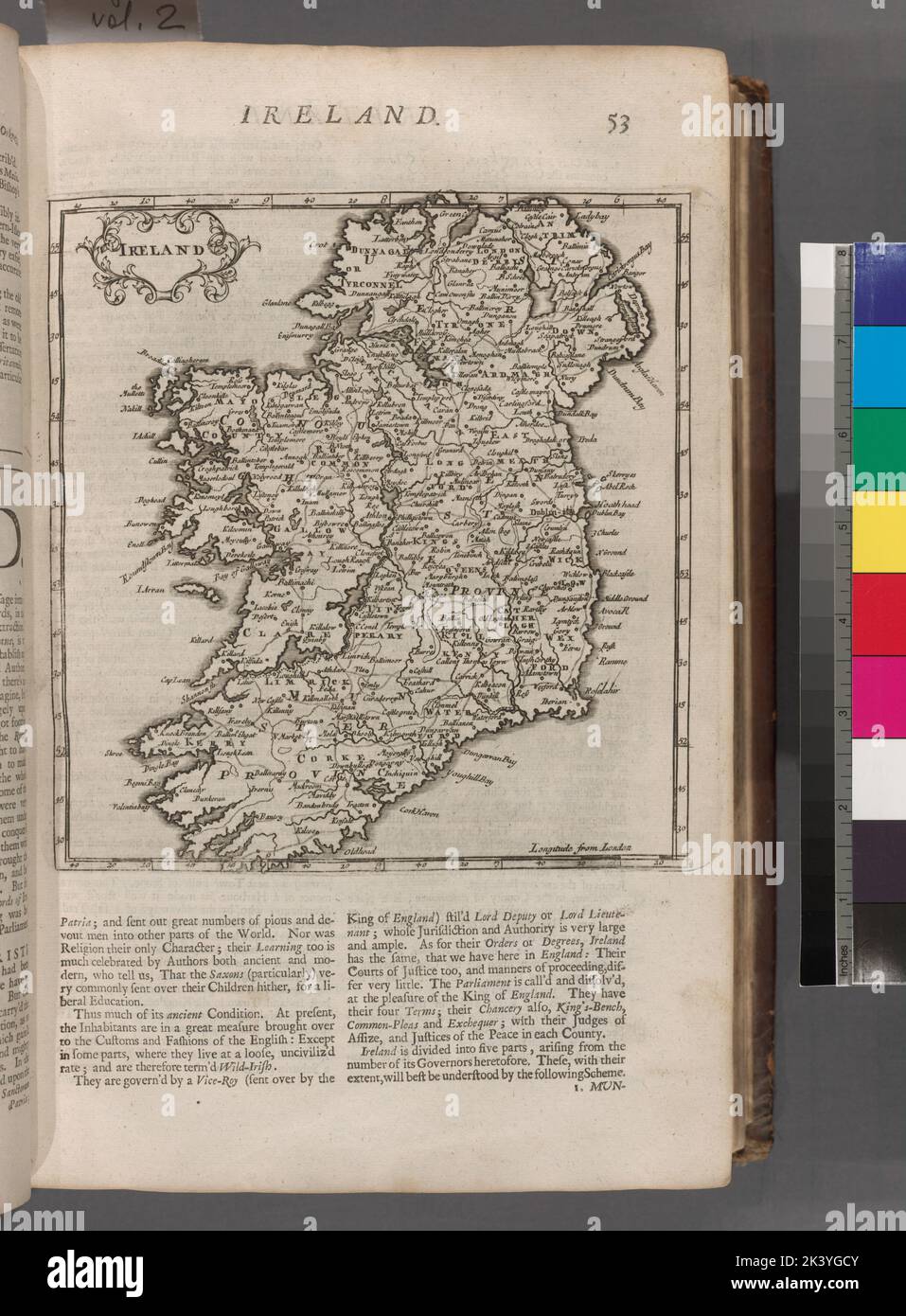 Ireland. Cartographic. Maps, Atlases. 1701. Lionel Pincus and Princess ...